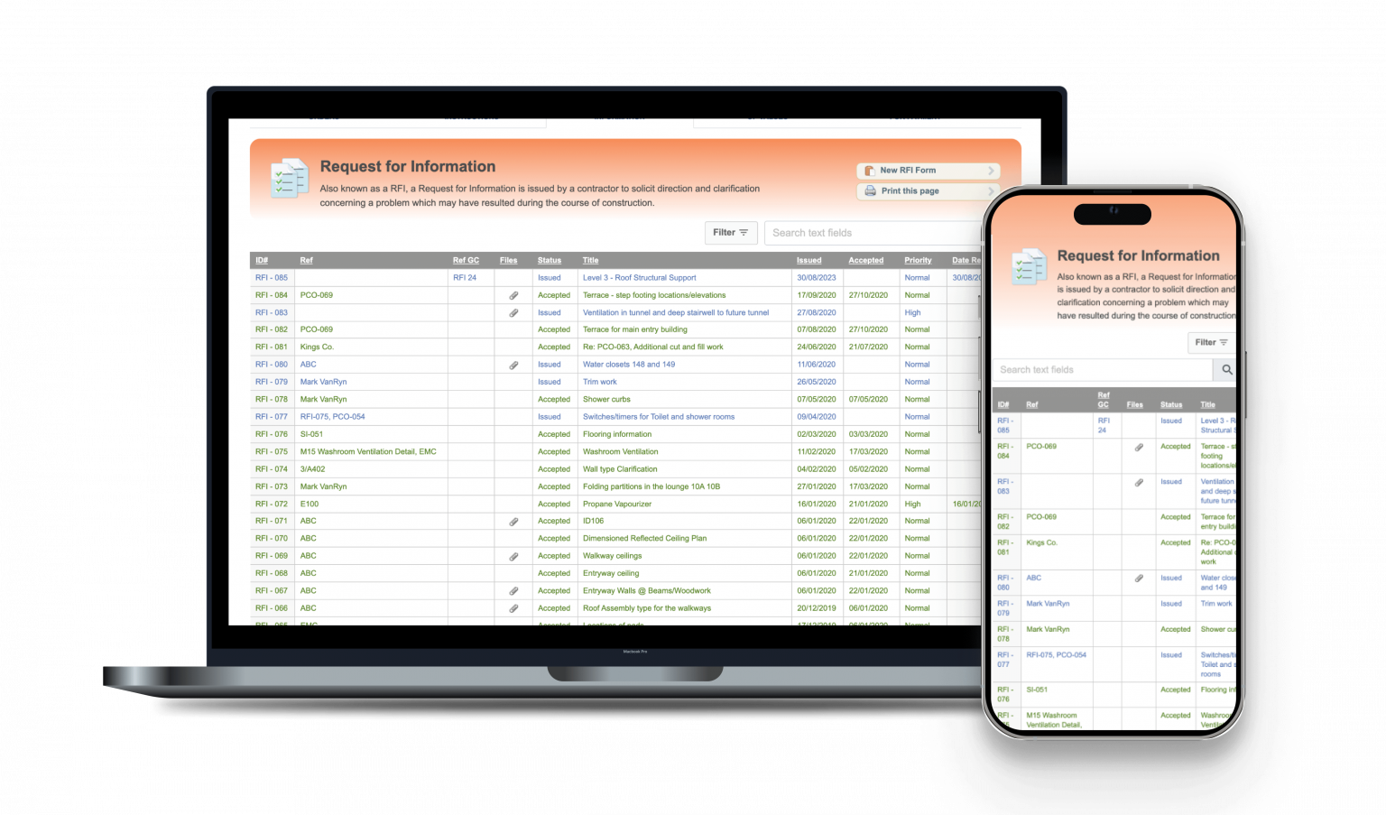 Using RForm to Manage RFIs for Architects - Contract Administration ...