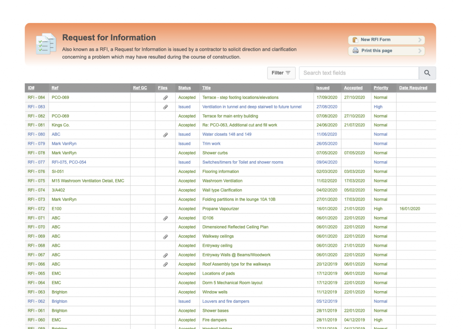 RForm - Home - Contract Administration Software