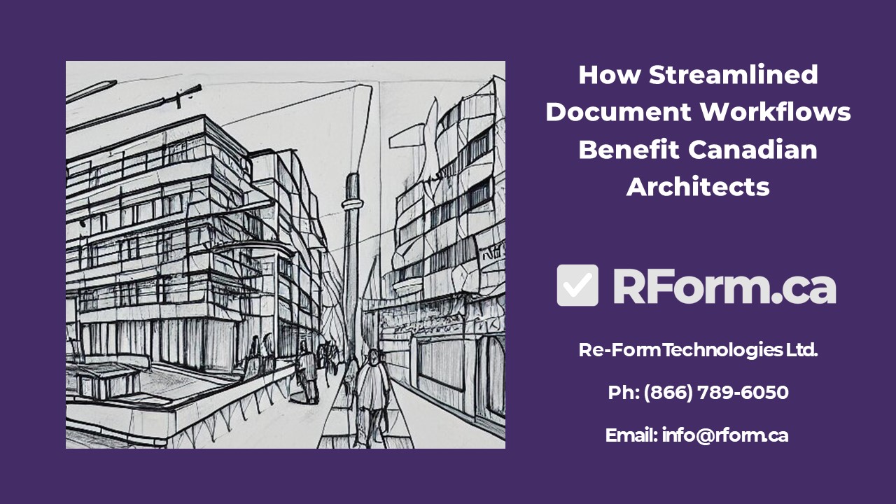 How Streamlined Document Workflows Benefit Canadian Architects ...