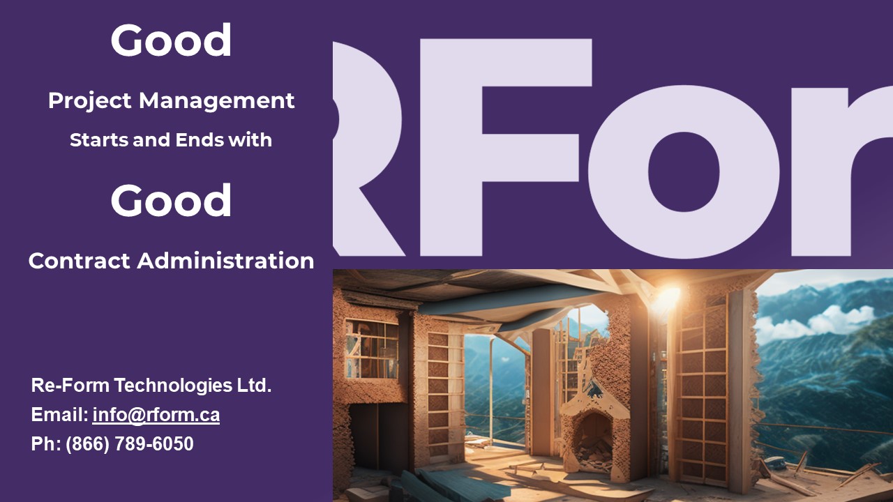 Project Management Starts and Ends with Contract Administration ...